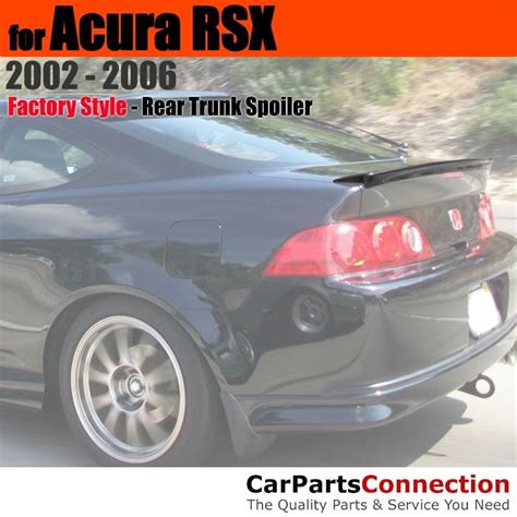 Trunk Spoiler Compatible With 2002 2003 2004 2005 2006 Acura Rsx All