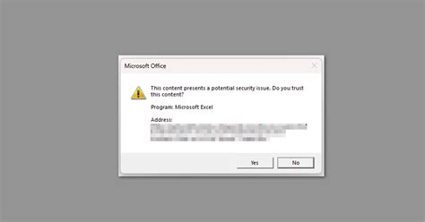How To Fix “this Content Presents A Security Issue” Excel Error