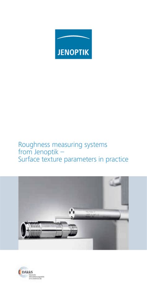 surface texture parameters in practice
