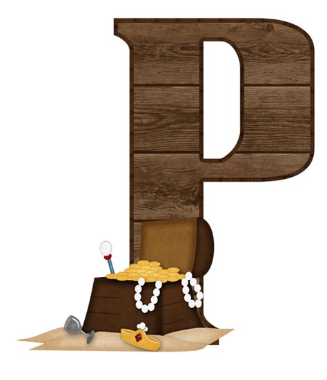 P ‿ Pirate Party Alphabet Style Pirate Games