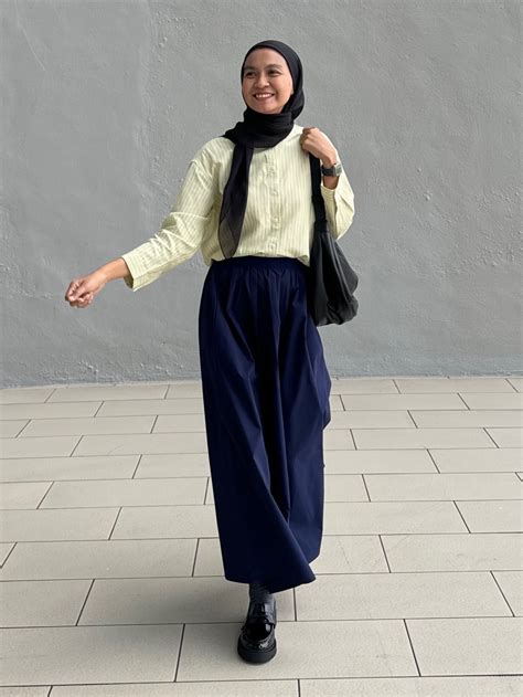 ดูไอเดียสไตล์การแต่งตัวสำหรับ「เสื้อเชิ้ต ผ้าลินินผสม คอตั้ง แขน 3 4 ลายทาง、รองเท้าโลฟเฟอร์