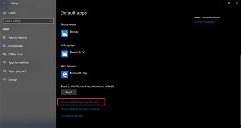 How To Associate A File Extension With A Specific Application In Windows 10