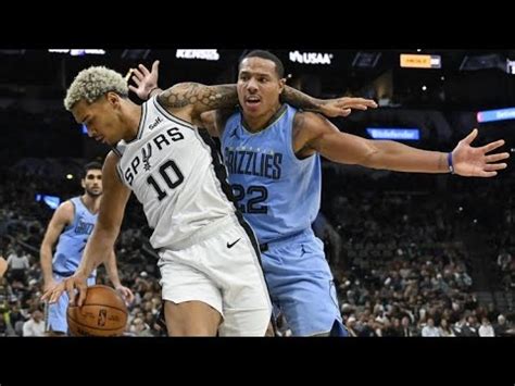Memphis Grizzlies Vs San Antonio Spurs Full Game Highlights