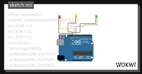 Serial Communication Control Copy Wokwi Esp32 Stm32 Arduino Simulator