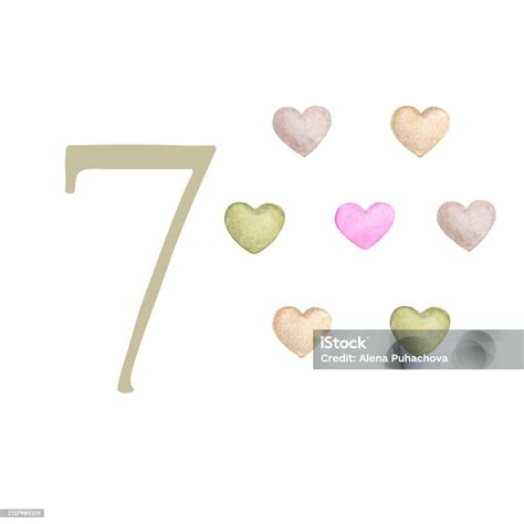 번호 7 어린이용 숫자가 있는 카드 교육 자료 아이들에게 숫자를 가르치고 숫자를 세는 것 초등학교 미취학 아동 유치원에서의