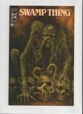 Swamp Thing 88 1989 John Totleben Cover John Constantine Cameo
