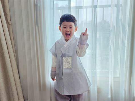 유아 남아 한복 6호 사이즈 설빔 금동이에서 아동한복 준비 네이버 블로그