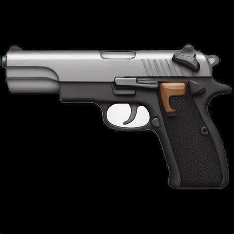 Gun Pistol Emoji Ai Emoji Generator