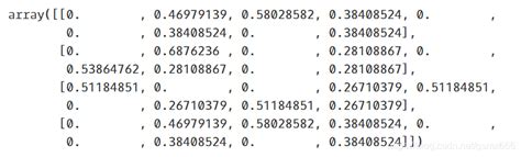 python实现tf idf提取关键词（sklearn库的使用） sklearn tf idf 岗位关键词提取 csdn博客