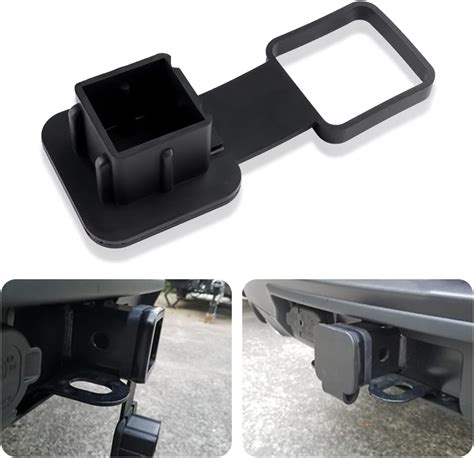 Universal Tow Hitch Cover Replacing 2”hitch Rubber Dust Cap And Car