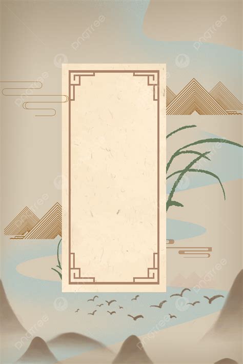 Fresh Literary Retro Classical Background Fresh Art Retro Background