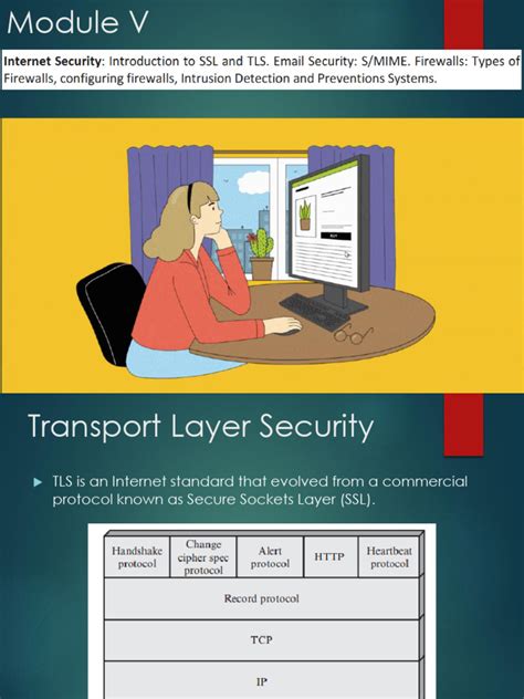 Module V Internet Security Pdf Transport Layer Security Firewall Computing