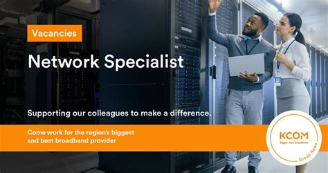 Kcom On Linkedin We Are Recruiting Network Specialist To Carry Out Installations And…