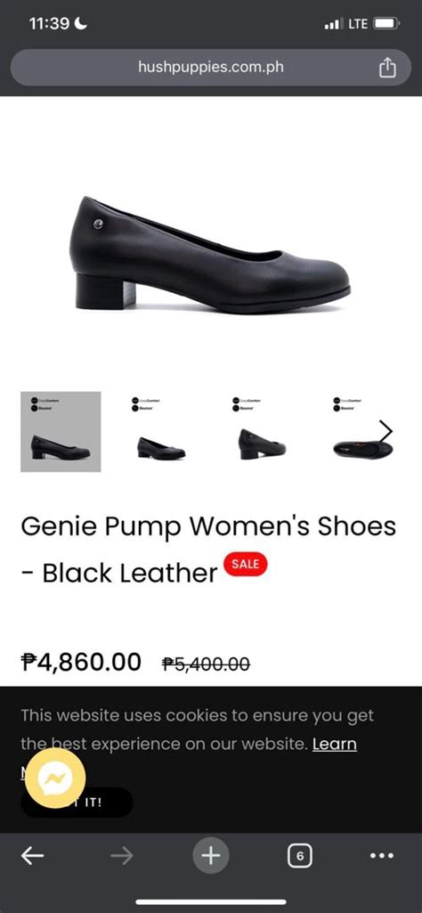 Black Hush Puppies With 2 Inches Heels Womens Fashion Footwear
