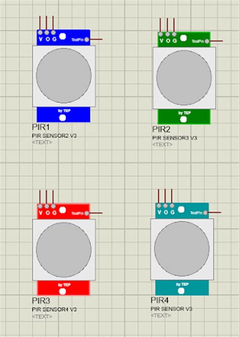 Pir Sensor Library For Proteus V30 The Engineering Projects