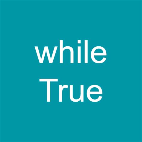 While True Python