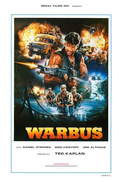 Warbus 映画 ポスター 絵 アクション映画