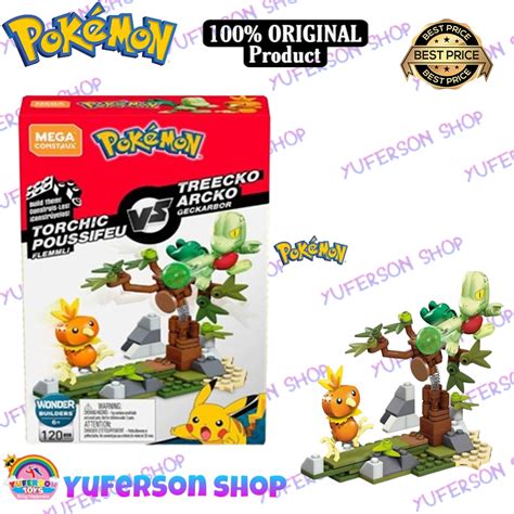 Jual Mega Construx Pokemon Battle Pack Torchic Vs Treecko Shopee