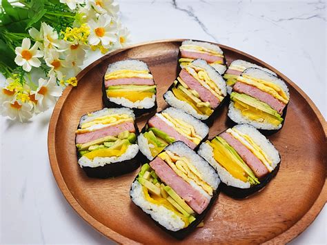 스팸무스비 만들기 간편한 사각김밥 스팸무스비 만드는법