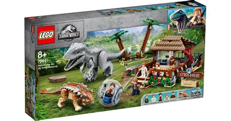 Cede Jurassic World Indominus Rex Vs Ankylosaurus 75941💥black Friday 2025
