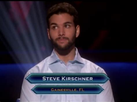 Steve Kirschner Who Wants To Be A Millionaire Wiki Fandom