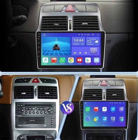 Мултимедия, за Peugeot 307, Двоен дин, Навигация, дисплей, 2 Дин, плеър ...