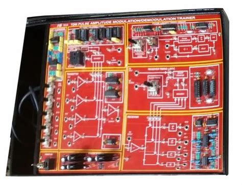 Analog Tdm Pulse Amplitude Modulation And Demodulation Trainer For Laboratory Model Namenumber