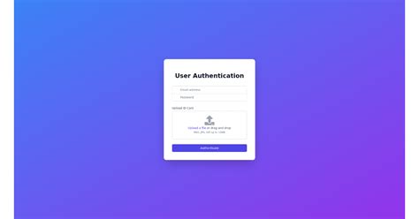 Authentication Section Free React Tailwind Component