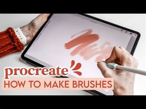 How To Make Procreate Brushes EASY Stamp Rainbow And Watercolor Procreate Brushes