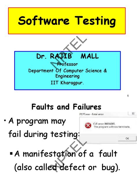 Software Testing W1 Watermark Pdf Software Testing Unit Testing