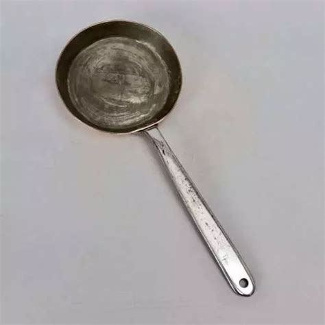Very Small Omelette Pan In Antique Copperware