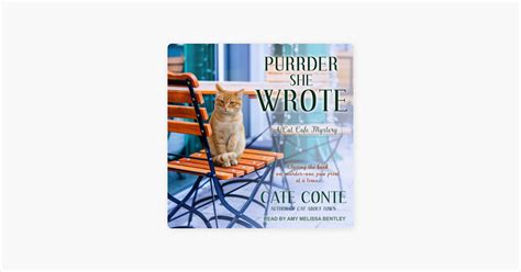 ‎purrder She Wrote Cat Cafe Mystery By Cate Conte On Apple Books