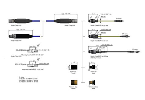 Optolink Single Fibre Connector Unircable