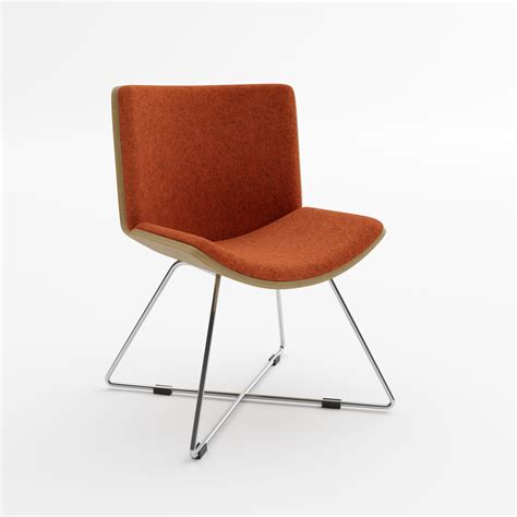 Meridian Wood Cross Legged Chair Allard Office Furniture