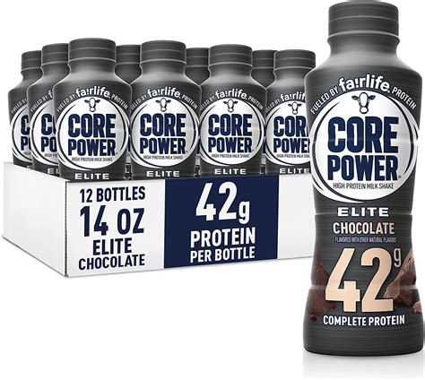 Fairlife Core Power Elite 42g High Protein Shakes Lactose Free