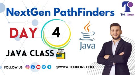 Nextgen Pathfinders Day 4 Java Tek Ikons Java Javacourse Education Software Youtube