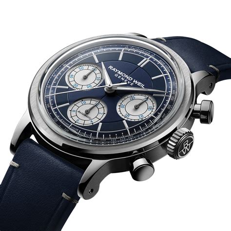 Mens Automatic Chronograph Watch Millesime Raymond Weil