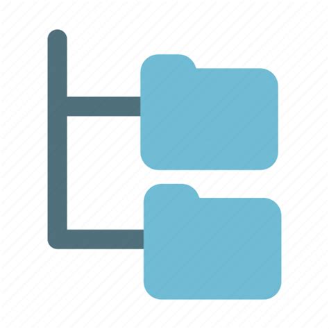 Folder 2 Solid Color Subfolder Icon Download On Iconfinder