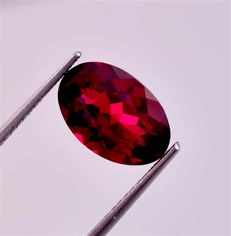 340 Ct Natural Burmese Red Painite Oval Cut Loose Gemstone Git