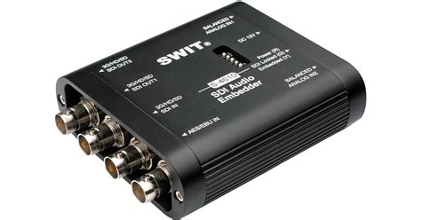 Swit Portable Sdi Audio Embedder S 4610 Bandh Photo Video