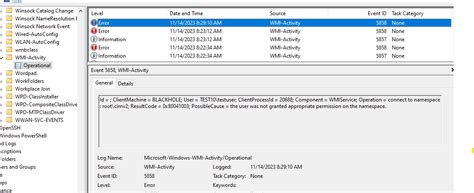 Wmi Test Failed Microsoft Qanda