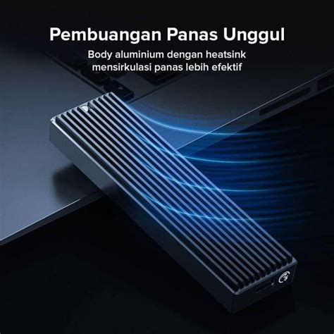 Jual Adaptor Enclosure Nvme M Ssd To Usb Type C M Pv C Harddisk Eksternal Casing Hardisk
