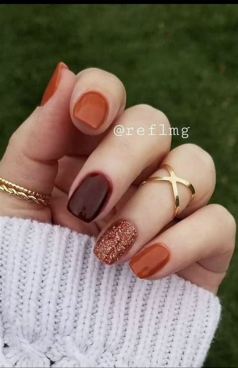 Fabulous Nail Art Designs For 2023 Simple Fall Nails Dip Powder Easy Fall Dip Nails Fall