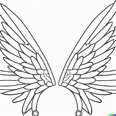 25 Desenhos De Asas Para Imprimir E Colorirpintar