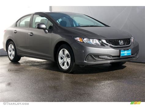 2013 Polished Metal Metallic Honda Civic Lx Sedan 78023226 Gtcarlot