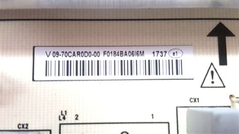 Vizio E70 E3 Power Supply Board 1p 1171x00 1013 09 70car0d0 00
