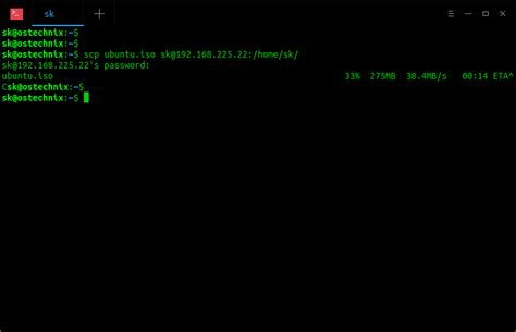 Resume Partially Transferred Files Over Ssh Using Rsync Ostechnix