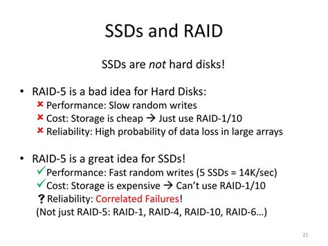 PPT Differential RAID Rethinking RAID For SSD Reliability PowerPoint Presentation ID 1245402