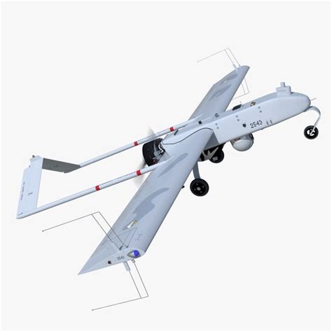 Rq 7 Shadow 200 Unmanned 3d Model
