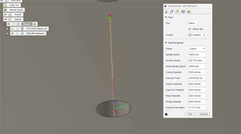D Contour Fails To Machine Hole If Predrilled In Fusion